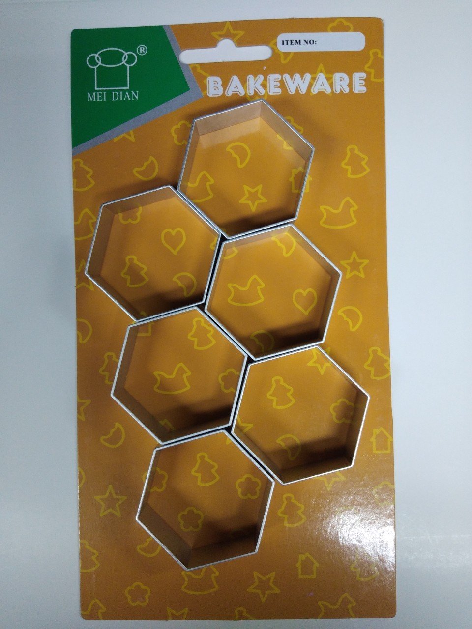 010713 6-Angle Diamond Cutter 6 Pcs