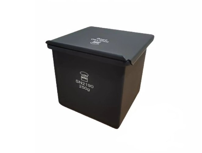 SN2190 Cast Aluminum Square Loaf Pan (non-stick) 10x10x10 cm