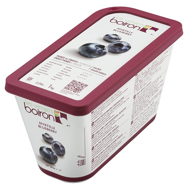 Blueberry Puree 100% : Boiron 1 Kg.