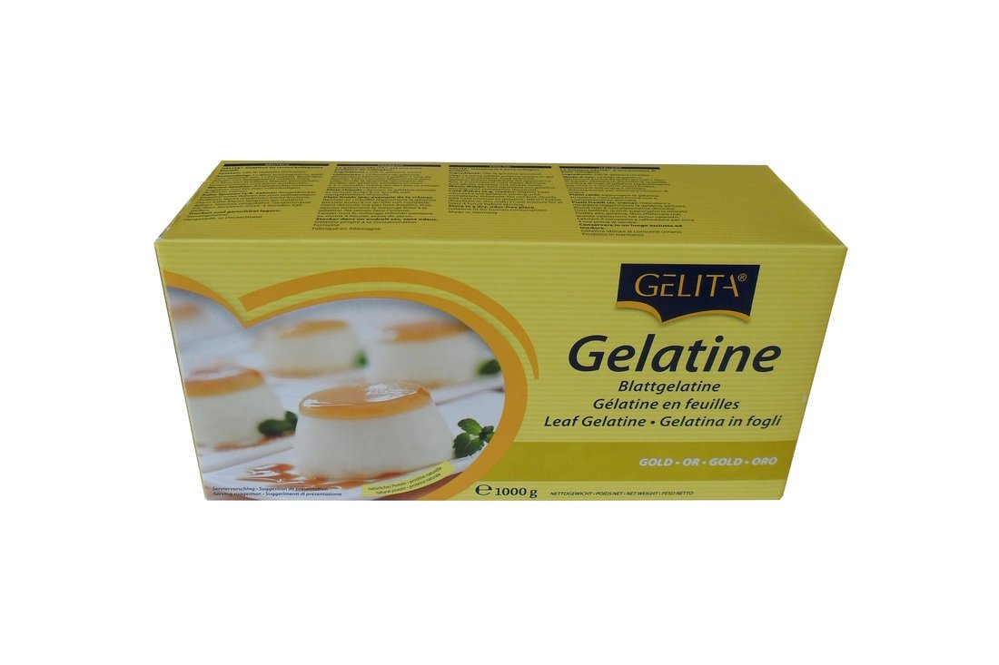 Gelita Gelatin Sheet 1000 g - bakeryland