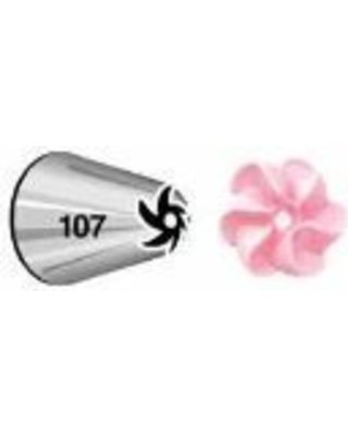 402-107 Wilton DROP FLOWER TIP #107 - bakeryland