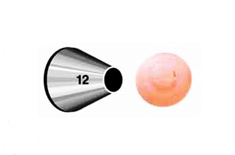 402-12 Wilton STD ROUND TIP #12 - bakeryland