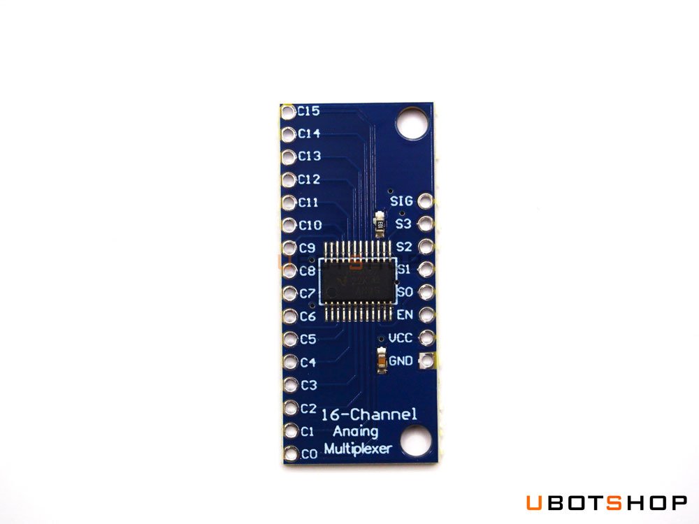 CD74HC4067 16-Channel Analog Digital Multiplexer (SM0015) - ubotshop