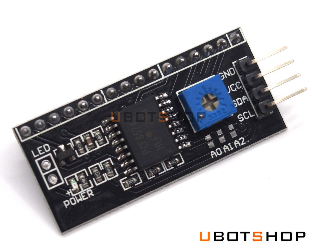 IIC/I2C Serial Interface Adapter Board for Arduino 1602 LCD Module(DL0001) - ubotshop