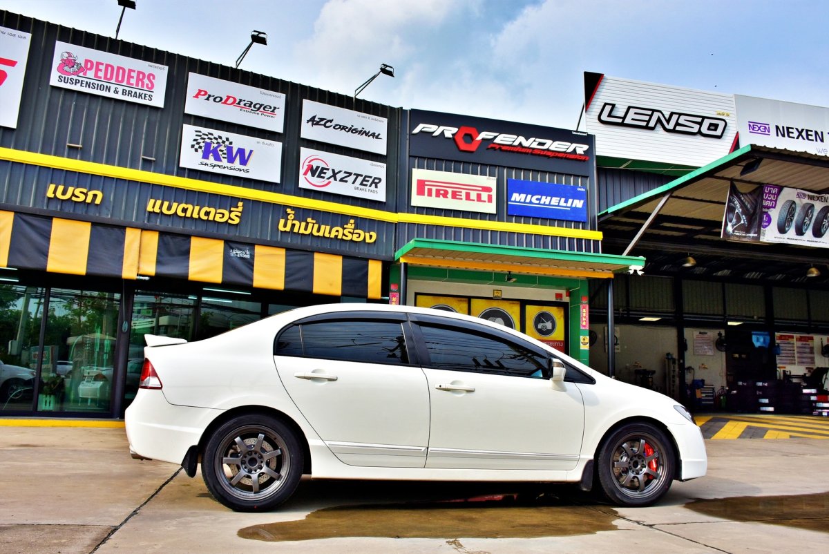 Honda Civic FD - AP Racing 5200 - Autoquiks รังสิต-ปทุมธานี