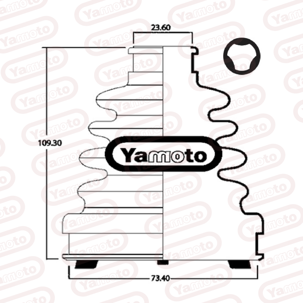 DRIVE SHAFT BOOT - INNER CAMRY/AURION 04427-06360/04428-06410