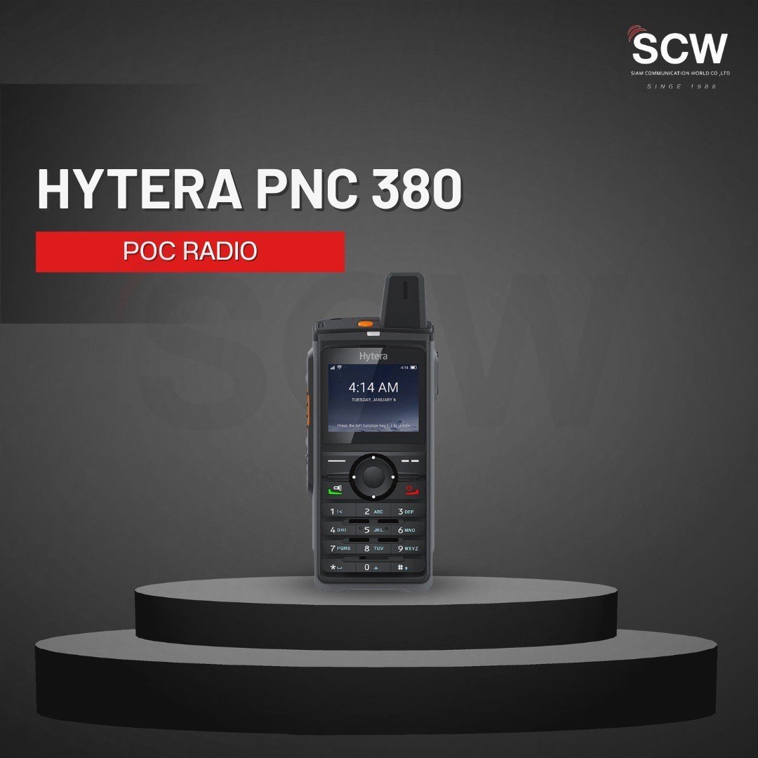 วิทยุสื่อสารใส่ซิม HYTERA POC รุ่น PNC 380 - scw-group