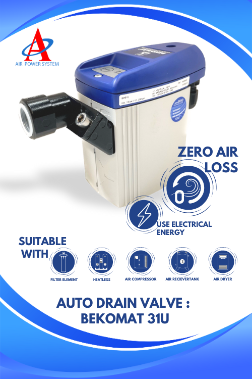 ออโต้เดรนไฟฟ้า / Auto Dain Trap / Auto Drain Valve : Bekomat 31U ...