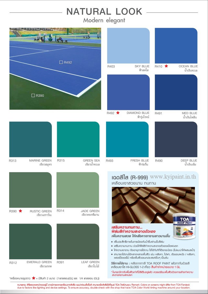 TOA ROOF PAINT