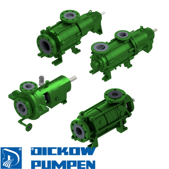 Dickow Pumppen, Quality pump for Magnetic drive, API-610, Multistage ...