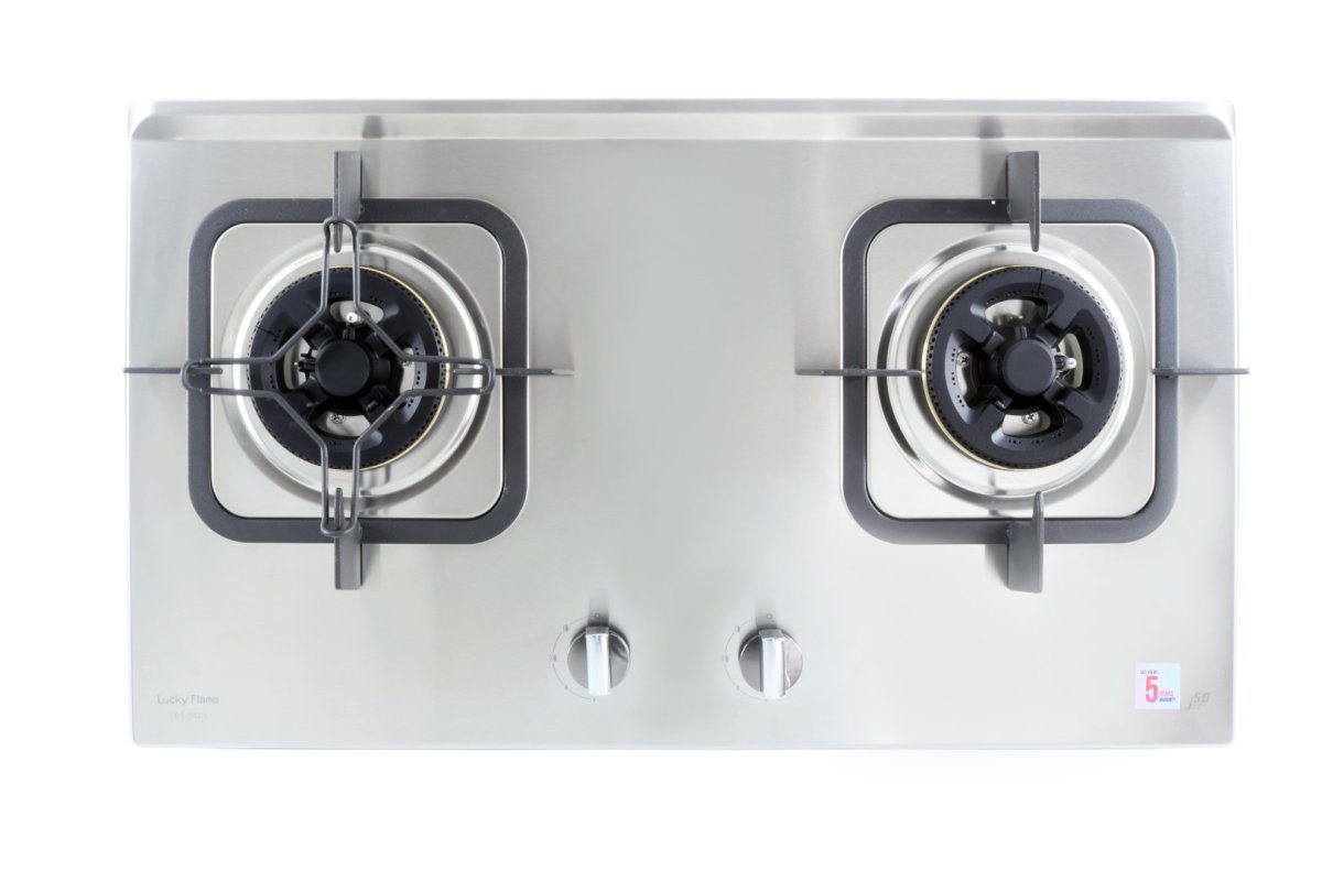 2-burner stainless steel built-in-hob LBS-942N - luckyflame