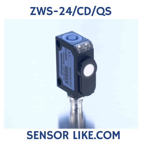 ZWS-24/CD Ultrasonic sensor range 350mm ip67 output pnp /npn