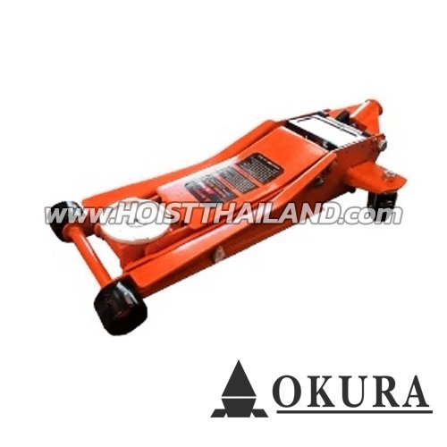 OK-3EL แม่แรงตะเข้โหลดเตี้ย 3 ตัน OKURA - hoistthailand