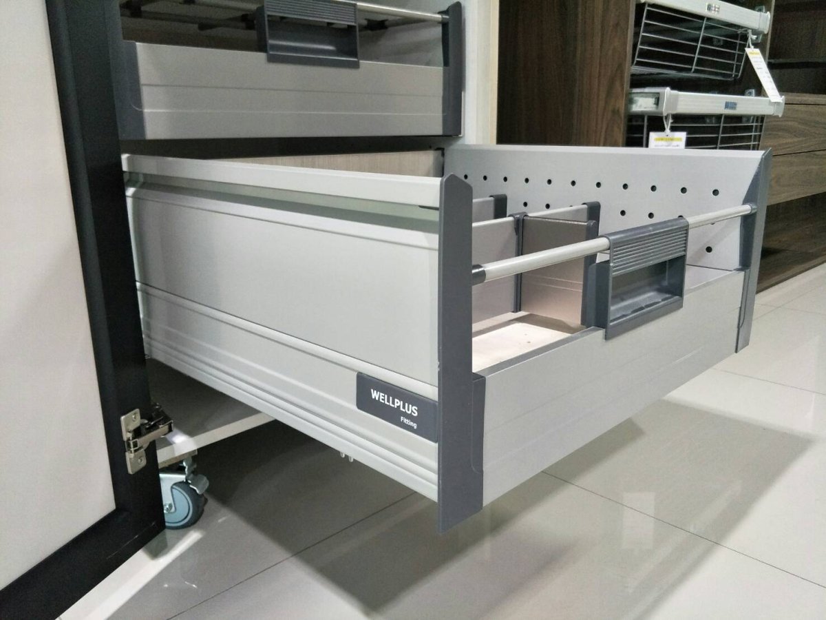 Inner Tandem Box with Twin Wall Metal Side Panel
