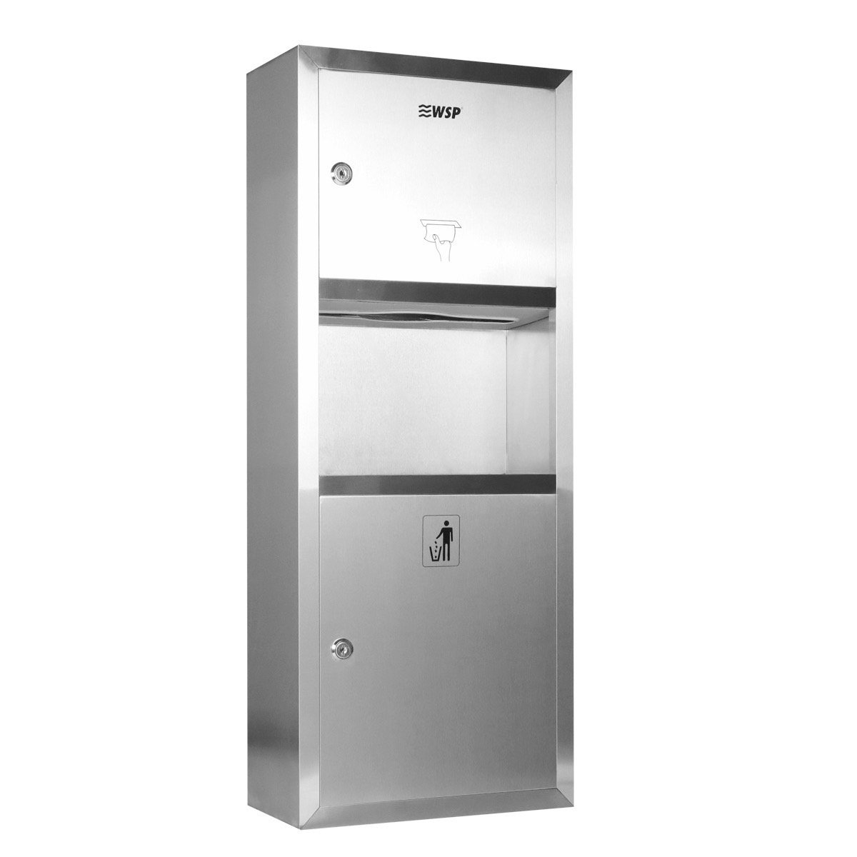 [NEW] 304 STAINLESS STEEL COMBINATION TISSUE & WASTE - wspbath