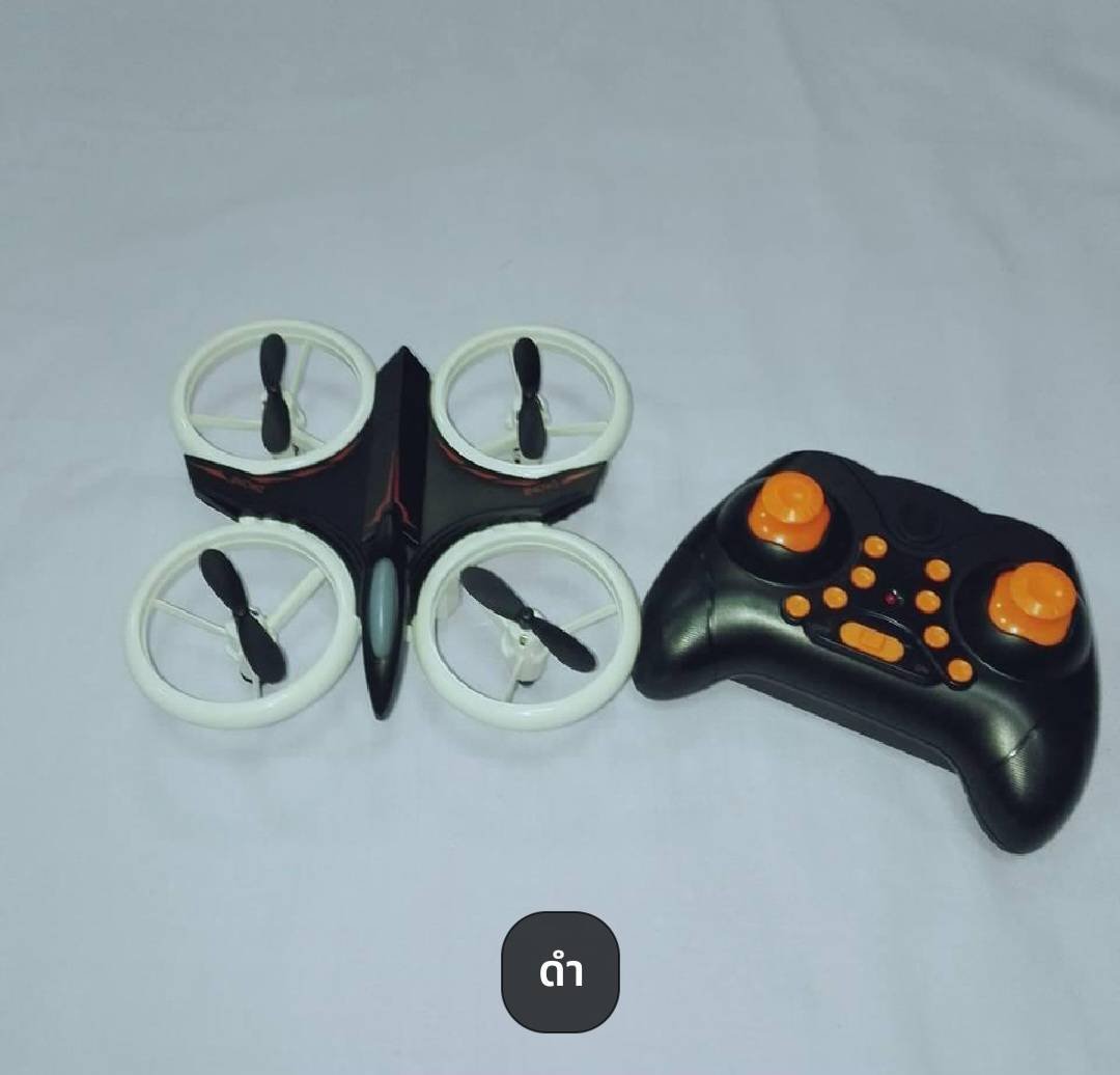 โดรน Drone 158 จิ๋ว บังคับวิทยุพร้อมเล่น ทนทาน มีกันกระแทกรอบตัว - 1081009computer