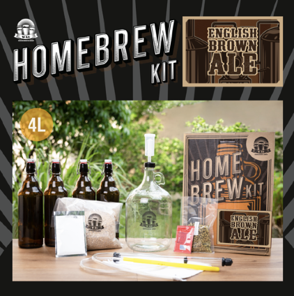WAS HOMEBREW KIT English Brown Ale 4/10/20Liters - washomebrew