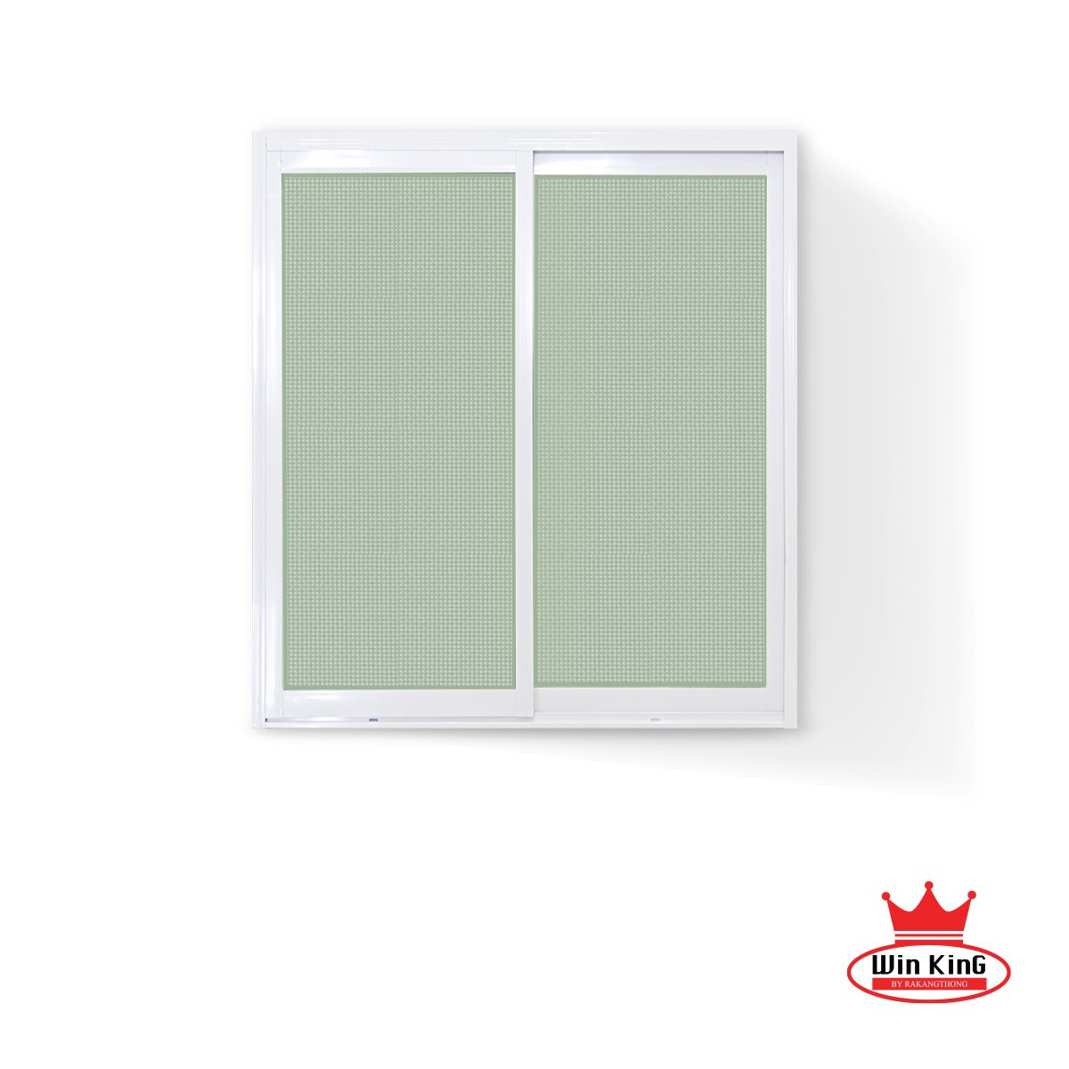 White Winking Aluminum Sliding Window - rakangthonggroup