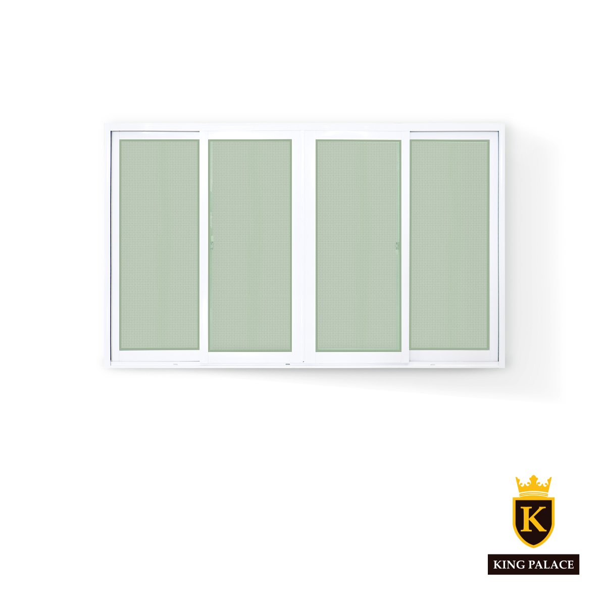 Premium Grade Stainless Steel Screened Sliding Window