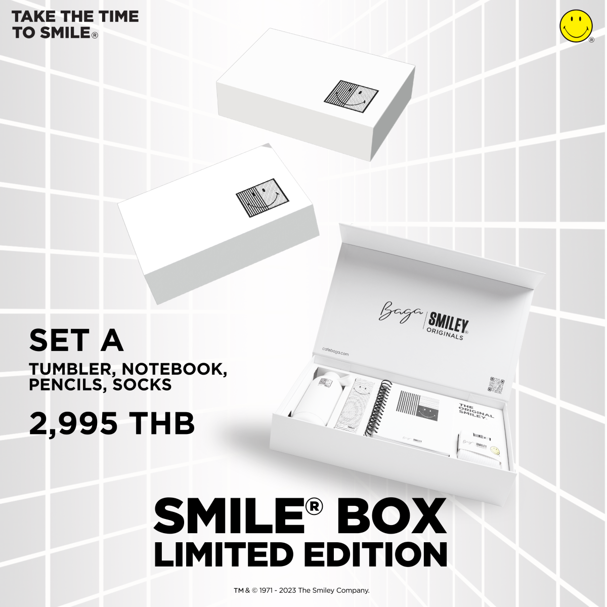 SMILE® BOX SET A - cafebaga