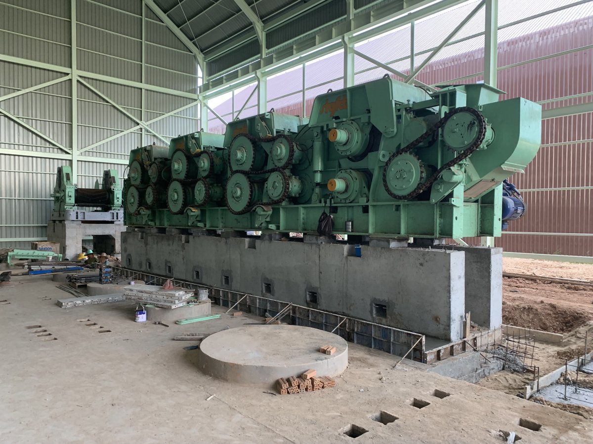 Sugar Factory. Crusher Mill for Making Sugar in year 2022