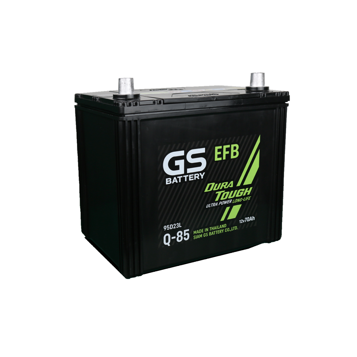 GS BATTERY รุ่น MFXQ85 (80D23L) - fastbatt