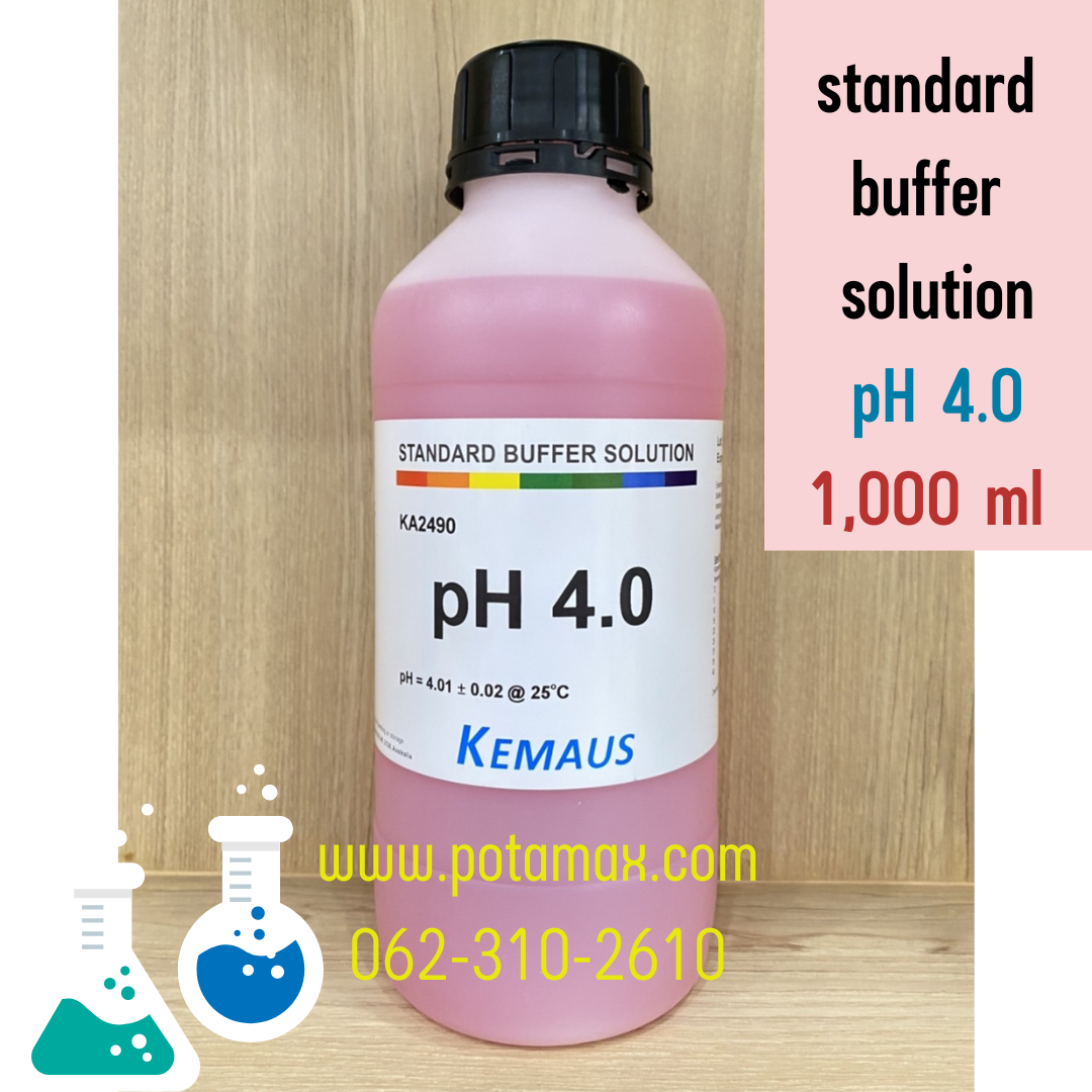 pH 4.0±0.02 STANDARD BUFFER SOLUTION (NIST) 1,000 ml - jetmt