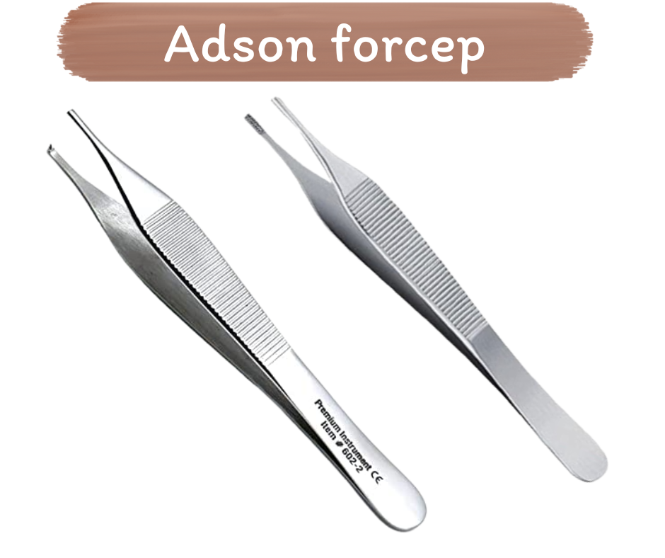 ADSON DRESSING FORCEPS ยี่ห้อ Hilbro - jetmt