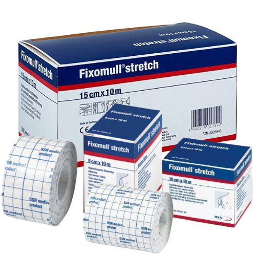 แผ่นปิดแผล Fixomull Stretch ฟิกซ์โซมูล - jetmt