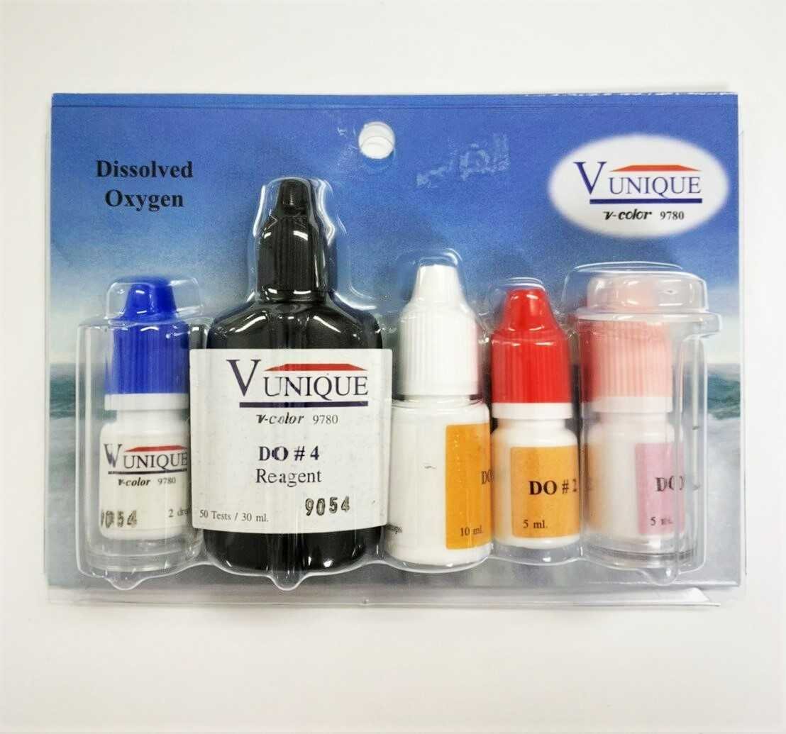 ชุดทดสอบออกซิเจนในน้ำ DO test kit ยี่ห้อ V-unique รุ่น v-color 9780 - jetmt