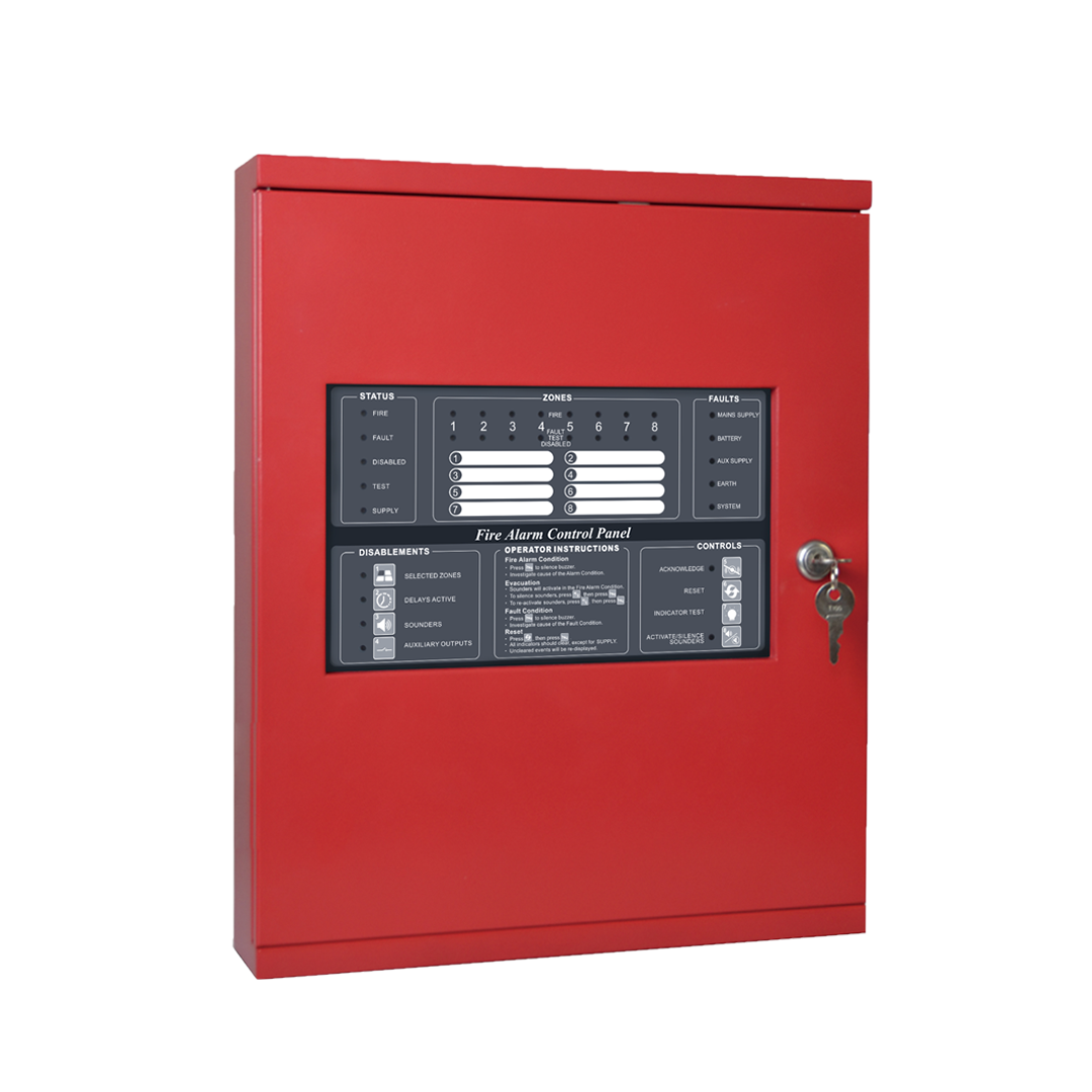 Fire Alarm Control Panel 8 Zones