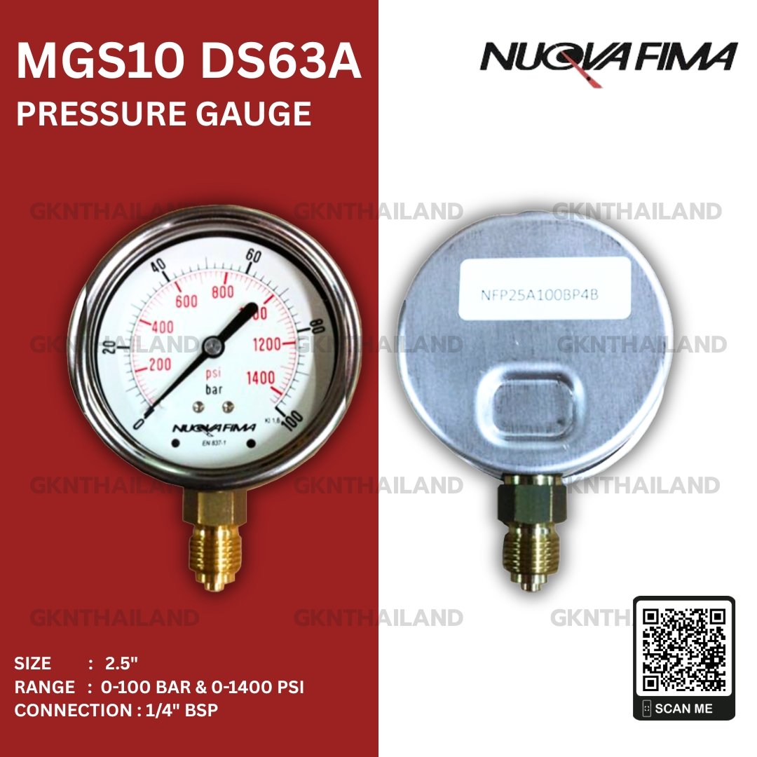 Pressure Gauge Nuova Fima