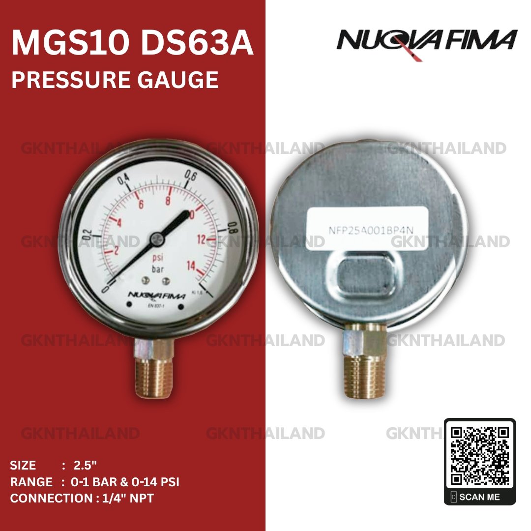 Nuova Fima Pressure Gauge