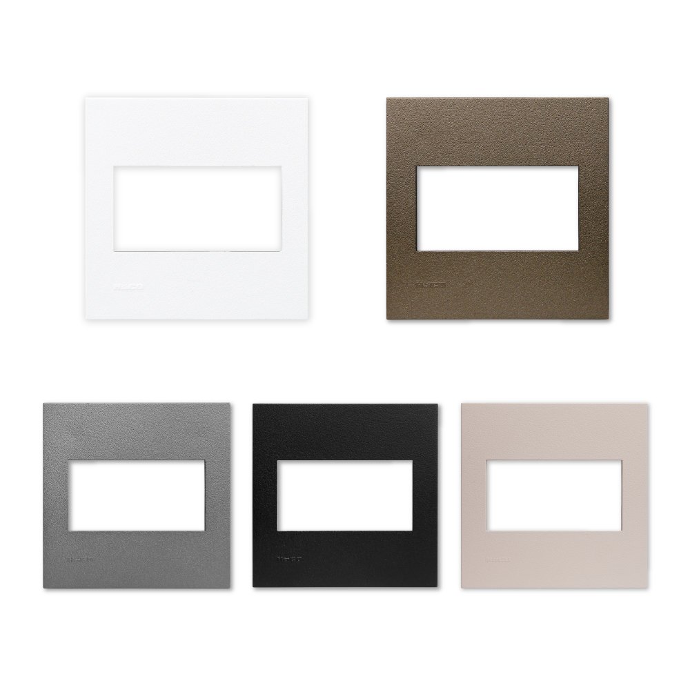 3 Gang Frame Square Qx Series - hacothailand