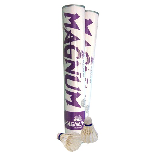 ลูกขนไก่ ลูกแบดมินตัน MAGNUM สีม่วง