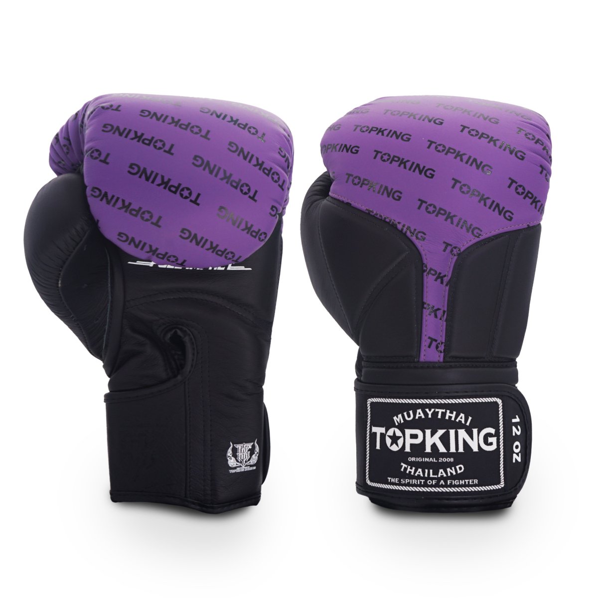 TOPKING GLOVES BLACK PURPLE FULL IMPACT