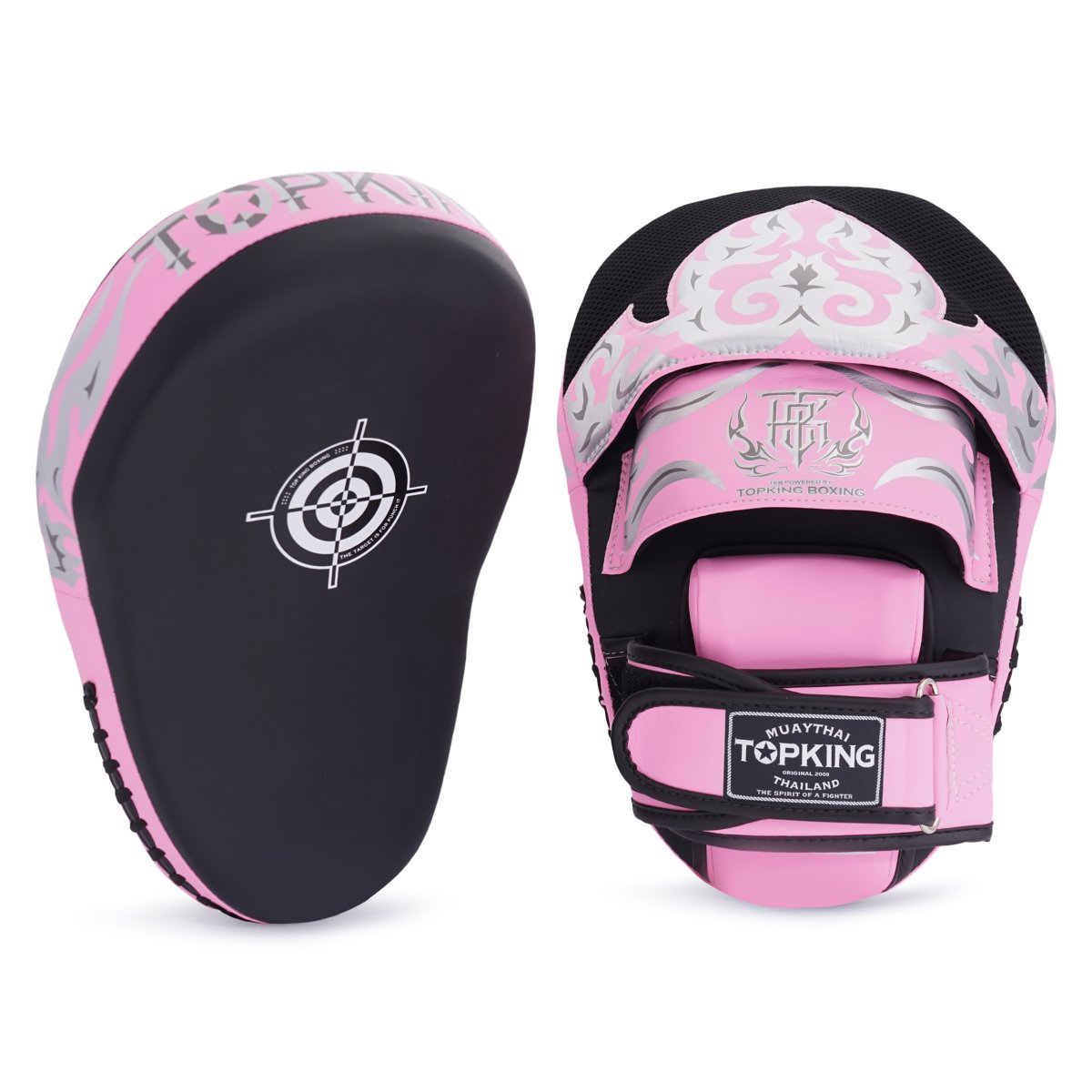 TOPKING FOCUS MITTS BLACK PINK " KANOK