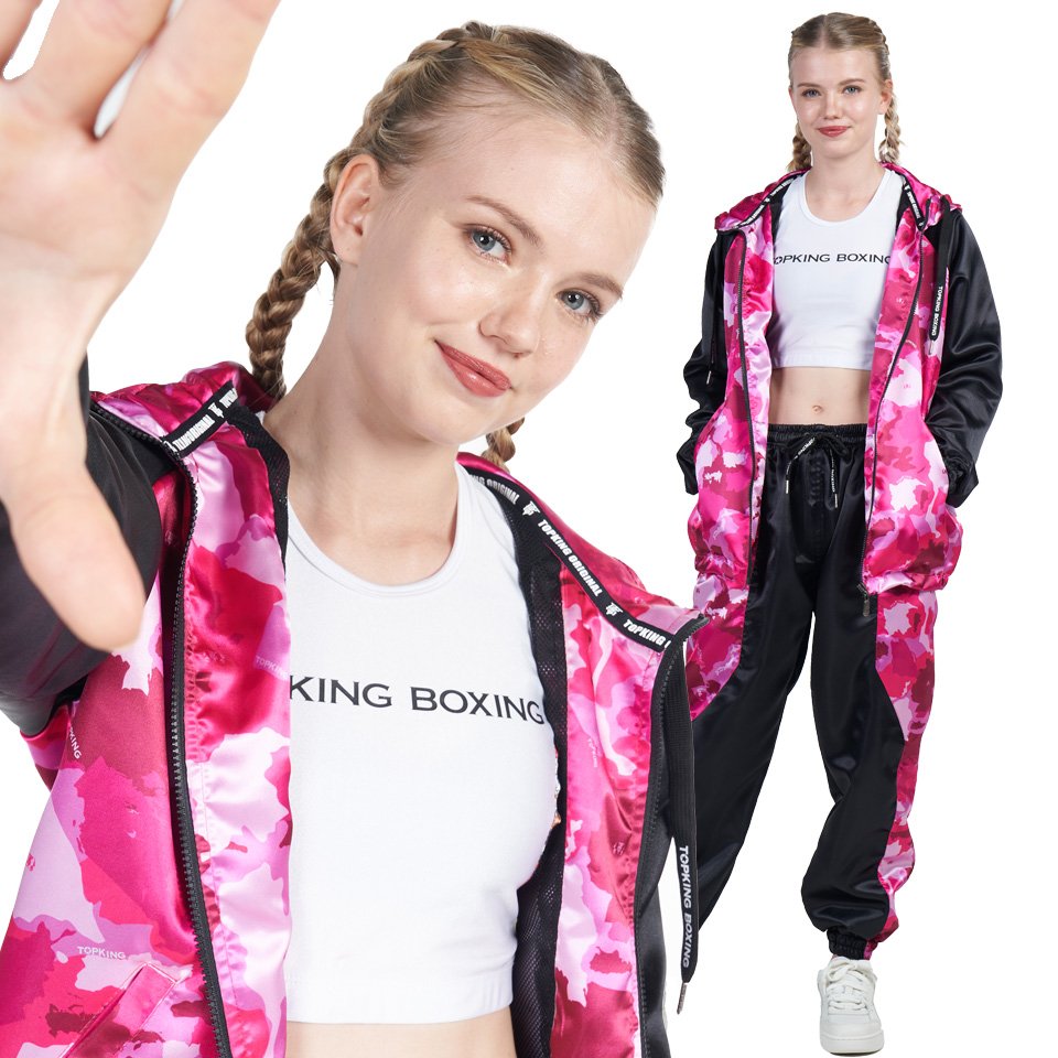 TOPKING TRACKSUIT PINK CAMOUFLAGE