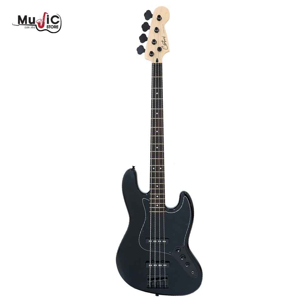 เบสไฟฟ้า Century Dark Series Jazz Bass BK ( 4 สาย ) - musicstoreshop