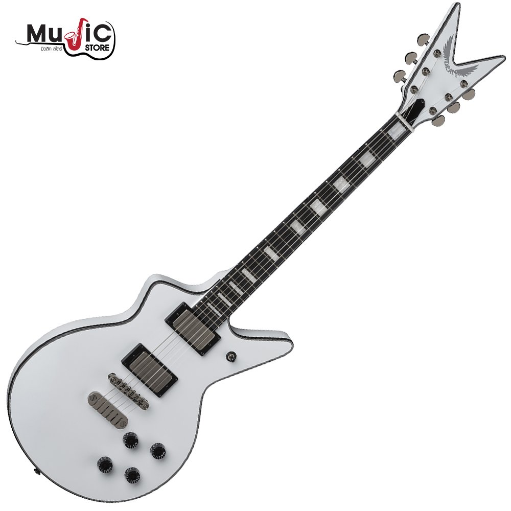 กีต้าร์ไฟฟ้า Dean Cadillac 1980 - Classic White - musicstoreshop