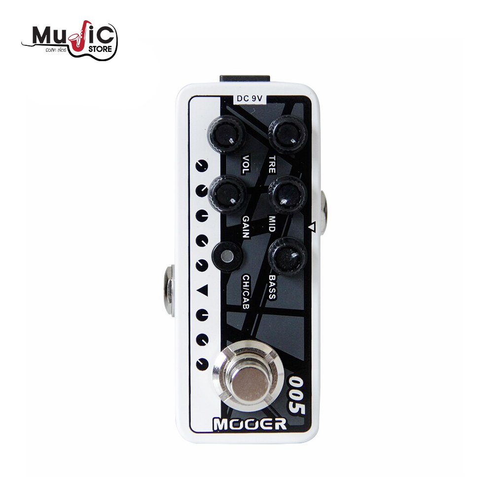 เอฟเฟคกีต้าร์ MOOER Micro PreAMP 005 - Fifty-Fifty 3 - musicstoreshop