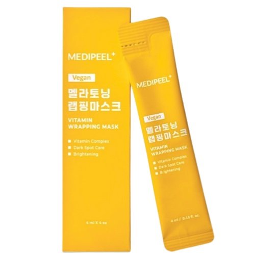 [DAISO] MEDIPEEL Vitamin Wrapping Mask 4mlx4ea - testerkorea