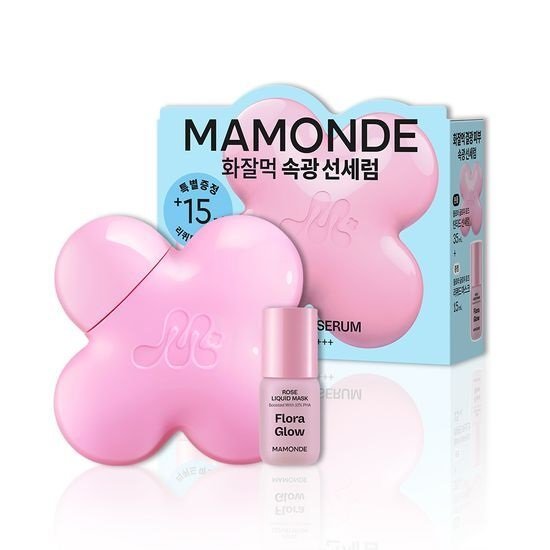 Mamonde Flora Glow Rose Tinted Sun Serum SPF50+PA+++ 35ml