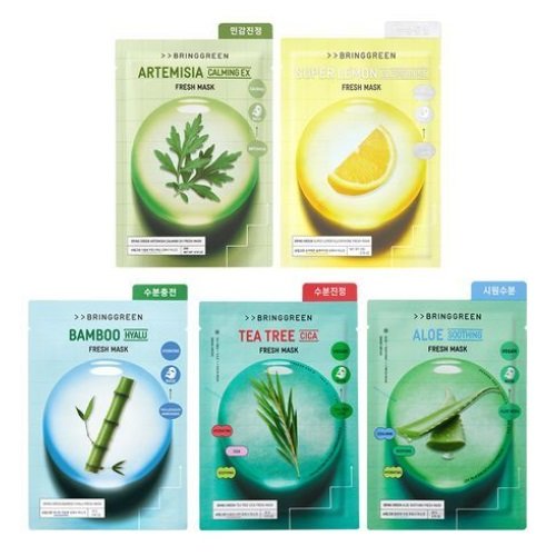 Bring Green 90% Fresh Mask Sheet 20g x10ea - testerkorea