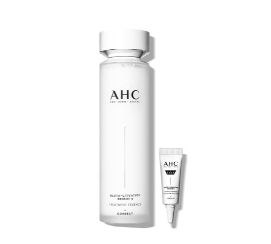 AHC Gluta-Ctivation Bright 3 Treatment Essence 130ml (+eye cream 5ml ...