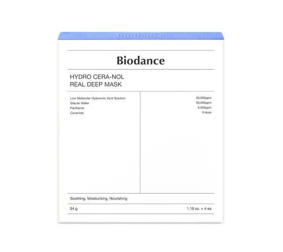 Biodance Hydro Cera-Nol Real Deep Mask 4 sheet