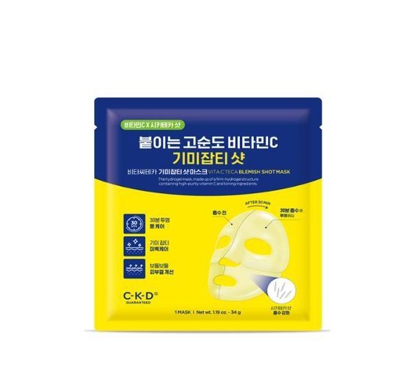 CKD Vita C Teca Blemish Shot Mask Sheet 1p.