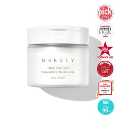 NEEDLY Daily Toner Pad 280g/60pads - testerkorea