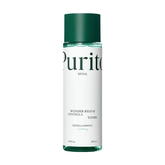 Purito SEOUL Wonder Releaf Centella Toner 200ml - testerkorea