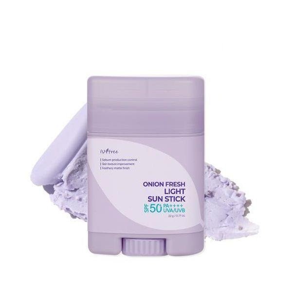 Isntree Onion Fresh Light Sun Stick SPF50+PA++++ 22g - testerkorea